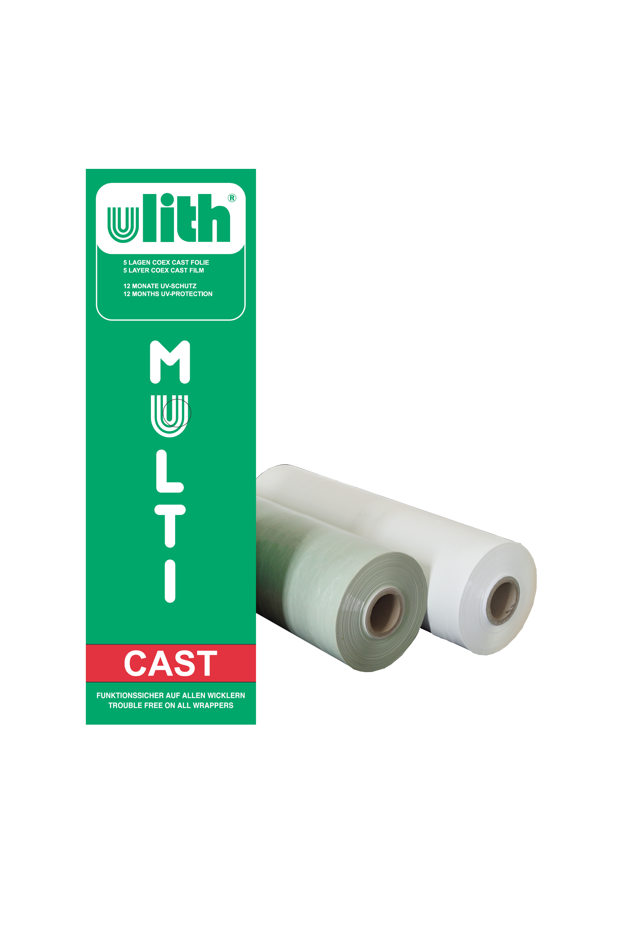 weiß 750mm x 1.500m x 0,025mm ULITH Multistretch 5lagige ...
